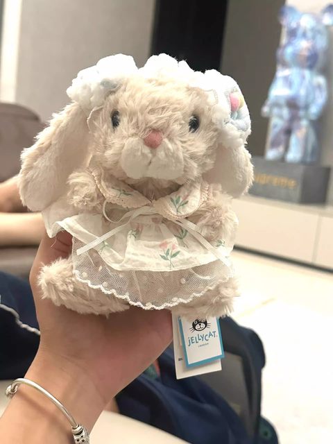 British genuine JellycatYummy sweet bunny Bonnie rabbit plush soothing ...