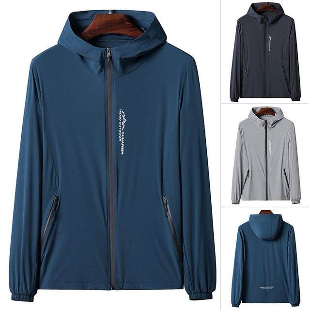 Sunscreen clothing men's summer new jacket outdoor sports casual jacket ...