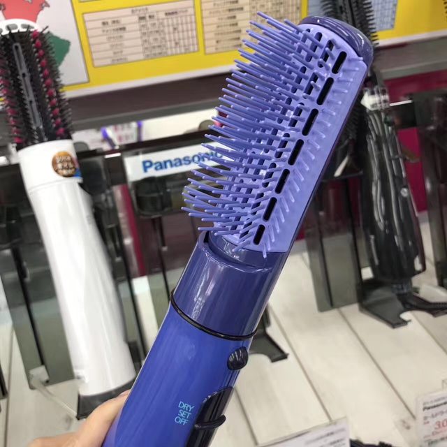 Japan Panasonic hair dryer curls combed ion hair dryer straight roll ...