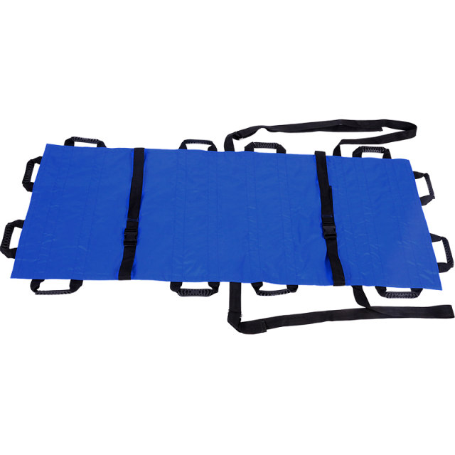 Hospital stretcher folding multi-functional thickened canvas soft ...