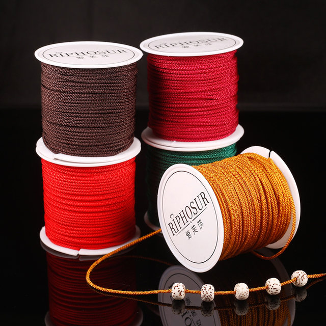 Wenwan thread rope hand string rope non-elastic braided jade thread ...
