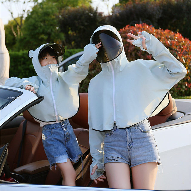 Cycling sun protection clothing women's shawl summer new anti-UV ...