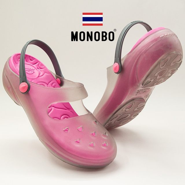 Imported monobo thick-bottomed hole shoes women's outdoor beach non ...