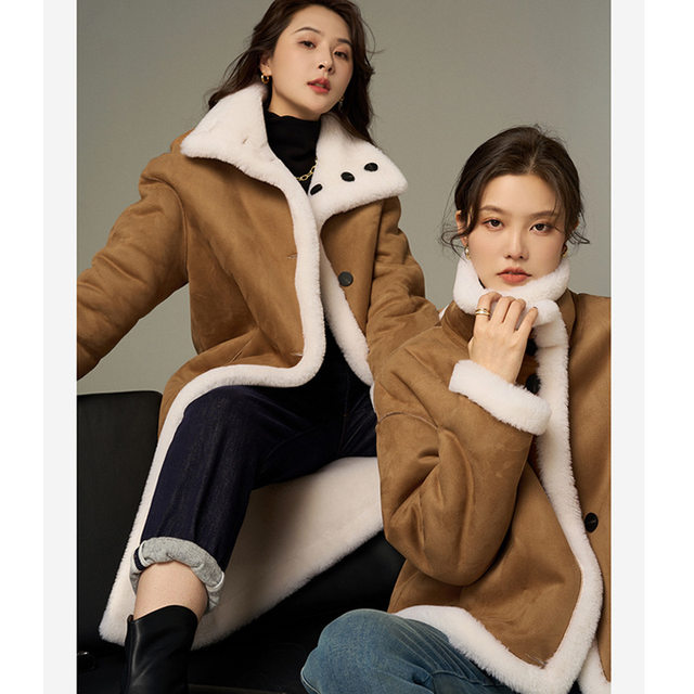 2025 winter two sides wearing full lamb fur pellet sheep coat for women ...