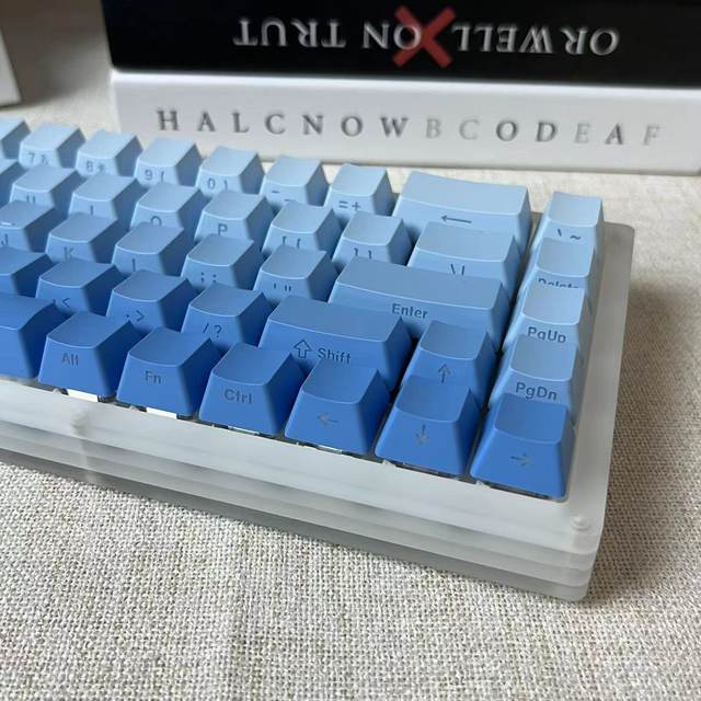 C68 acrylic three-mode mechanical keyboard wireless Bluetooth 5.0G ...