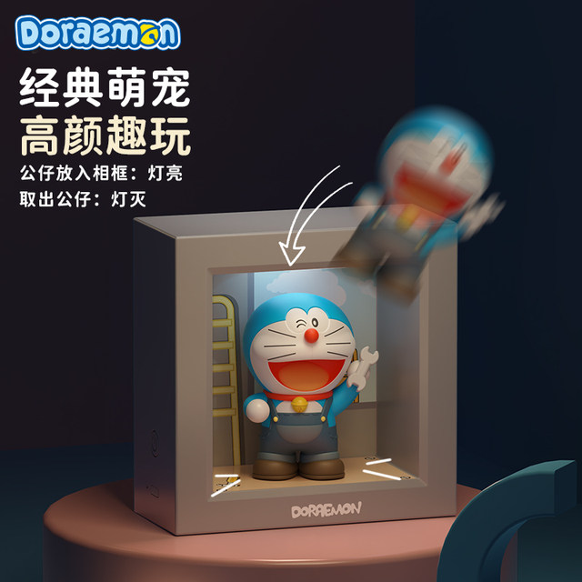 Doraemon Magnetic Night Lantern Home Swing Mall of Christmas Birthday ...