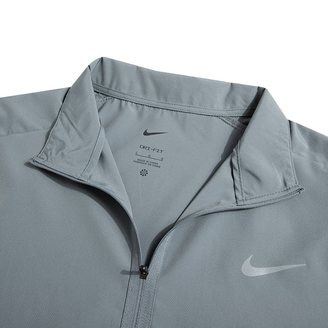 Nike Nike jacket top male 2024 winter new sports stand-up collar gray ...