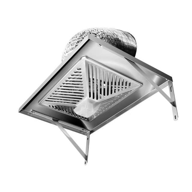 201 stainless steel replacement fan cluster hood home kitchen exhaust ...