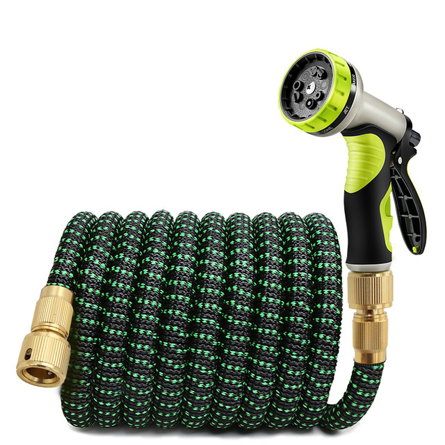 Flower watering artifact telescopic water pipe car wash water gun rinse ...