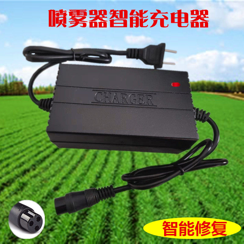 Agricultural Electric Sprayer Charger 12V Round Head 3-Hole Aviation ...