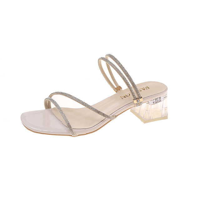 Two-way shoes, sandals and slippers, women's summer outer shoes, 2024 ...