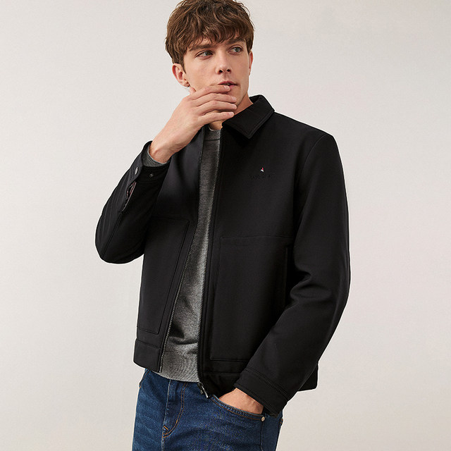 [Three-proof] Navigare Italian small sailing black jacket men's new ...