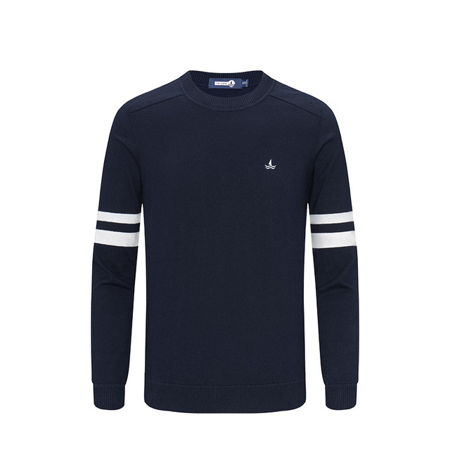 [Cashmere] Navigare Italian small sailing boat new casual pullover ...