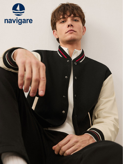 [Wool] Navigare Italian sailboat spring light warm jacket men's leisure ...