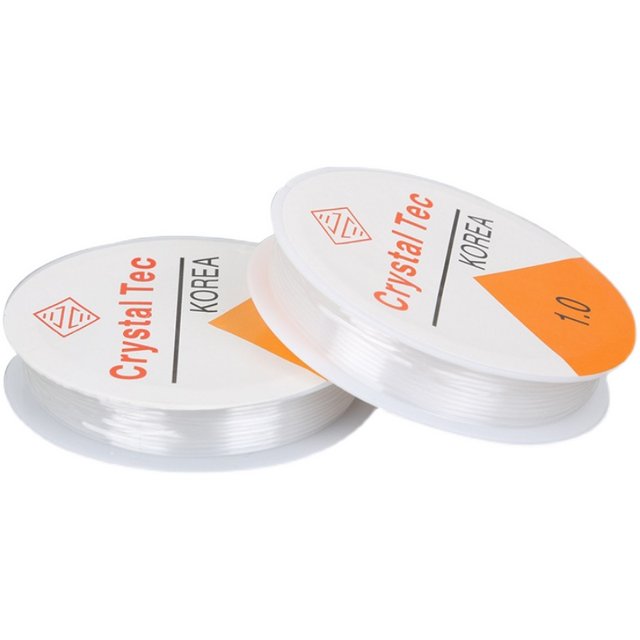 High-quality crystal thread beads elastic thread bracelet necklace ...