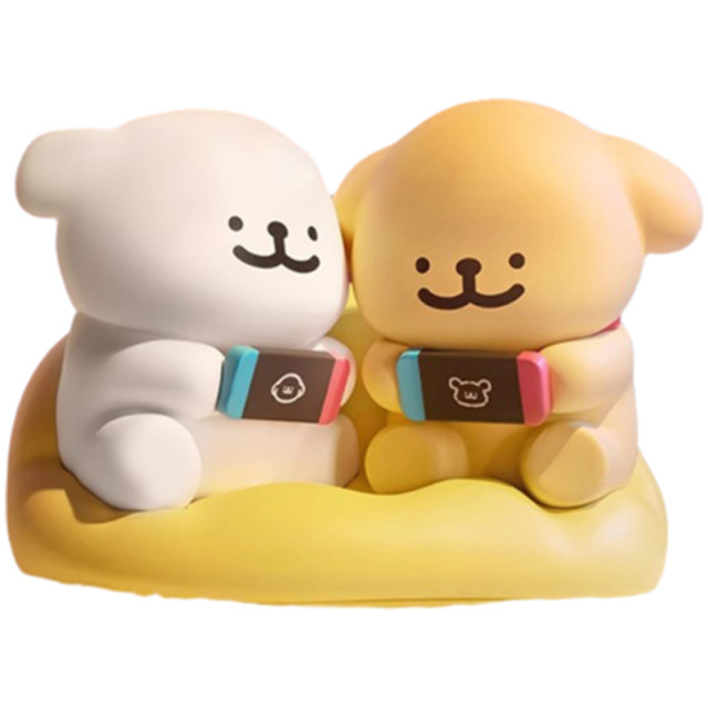 MALTESE line puppy blind box happy continuous figure doll peripheral ...