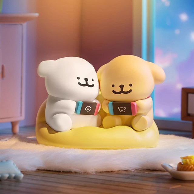 MALTESE line puppy blind box happy continuous figure doll peripheral ...