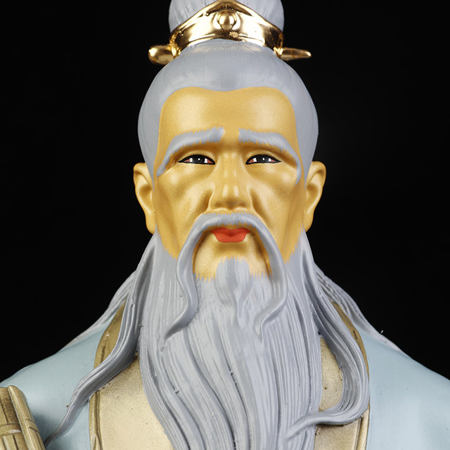 Taoist Guiguzi's statue Pure Copper King Zen ancestor god statue God ...