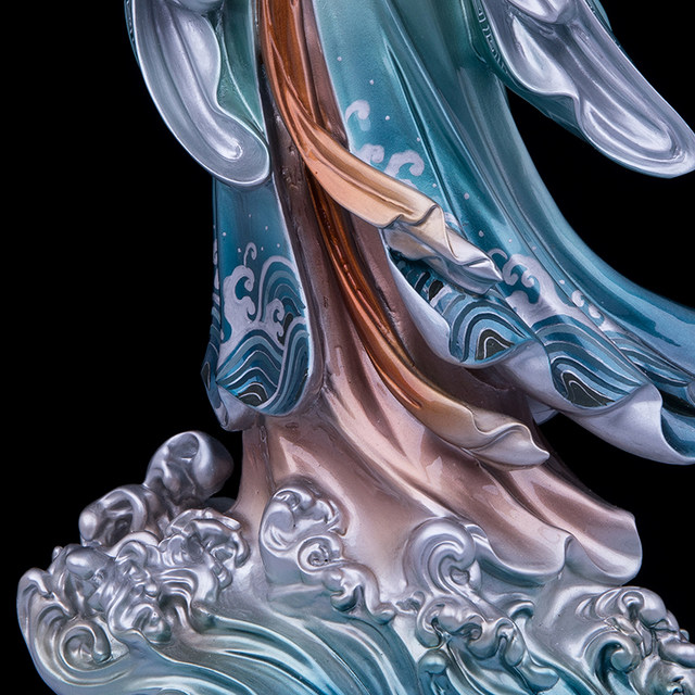 Lv Dongbin Lv Zu statue Miaodao Tianzun Chunyang Patriarch Eight ...