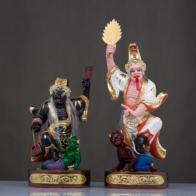 Seven masters and eight masters statues resin uncle uncle second uncle ...