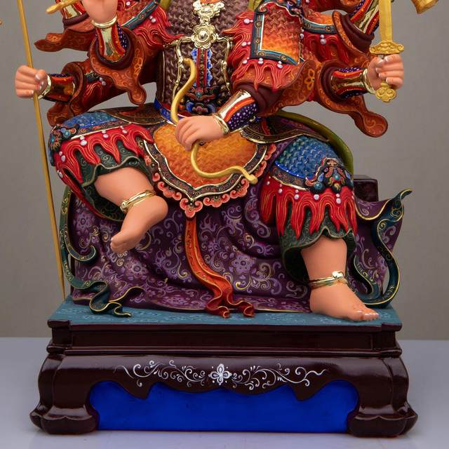 Collection of white marble ancient color Doumu Yuanjun statue for home ...