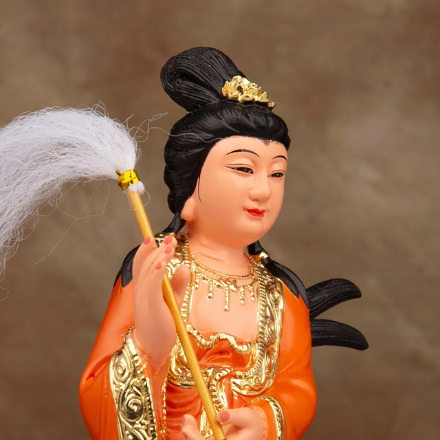 Zhou Gong Peach Blossom Statue Xuantian God's left and right guards ...