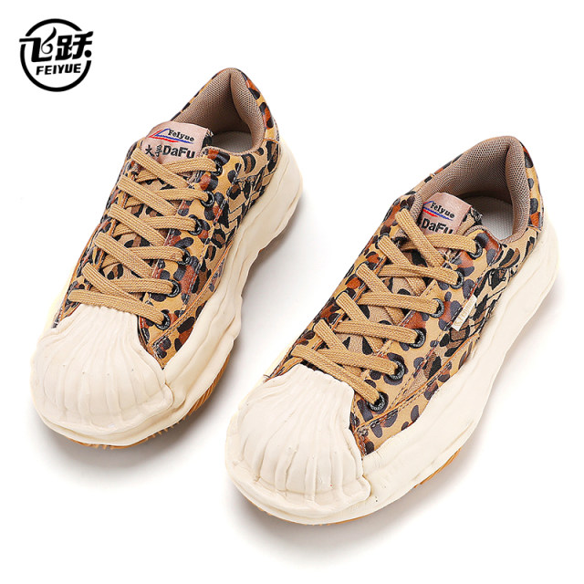 Leaping Sweeping Shoes Tiger Year Guofeng Women's Shoes Trend Leopard ...