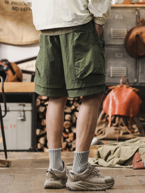 Outdoor functional waterproof quick-drying work suit shorts men's ...