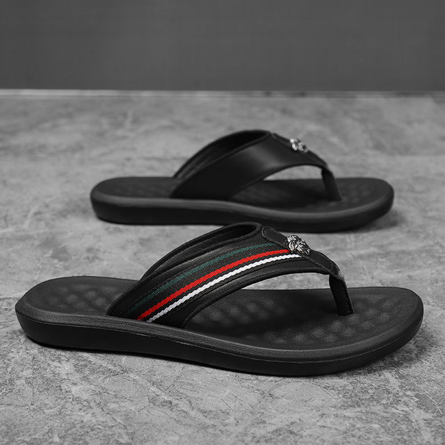 European Station 2024 New Flip-flops Men's Summer Outerwear Trendy ...