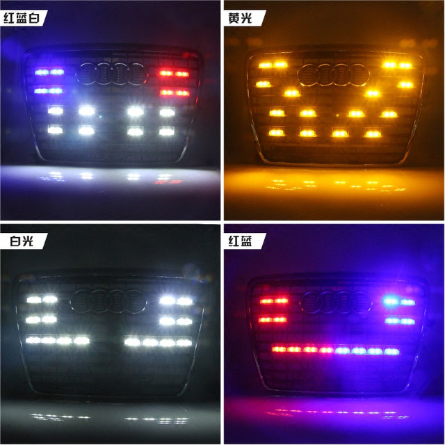 Car decoration led strong light super bright high beam warning light ...