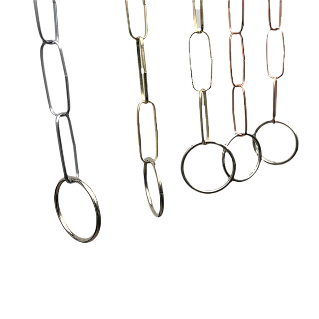 Clothing store hook iron chain ring hook hanging clothes chain wrought ...