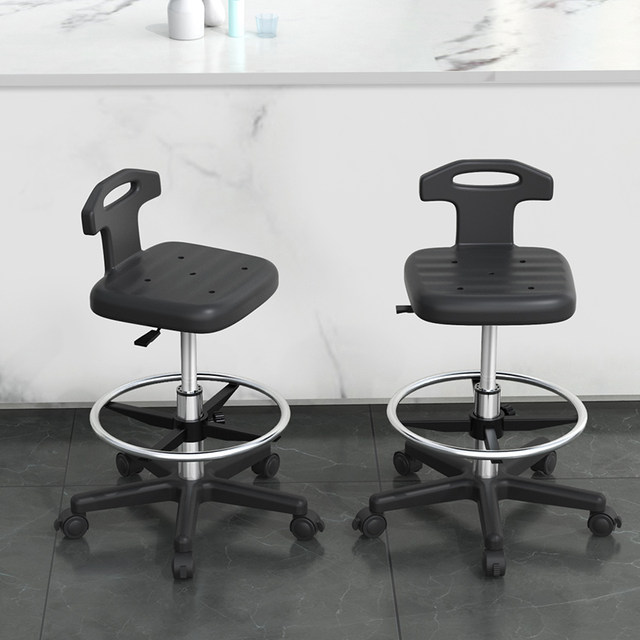 Yichao Bar Chair Home Kitchen High Stool Swivel Lift Back Chair Modern ...