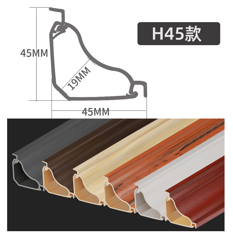 PVC Corner Triangular Wire Trough - Inner Corner Gypsum Line Top Corner ...