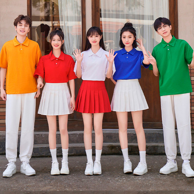 Couple Dress Summer Dress Lel Polo Shirt Short-sleeved T-Shirt Women's ...