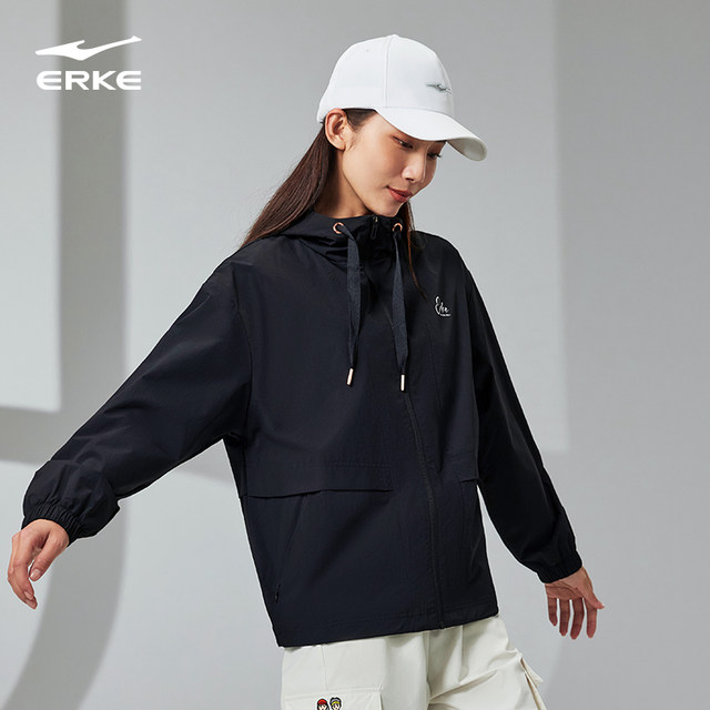 Hongxing Erke Sports Jacket Women's Autumn and Winter Women's Running ...