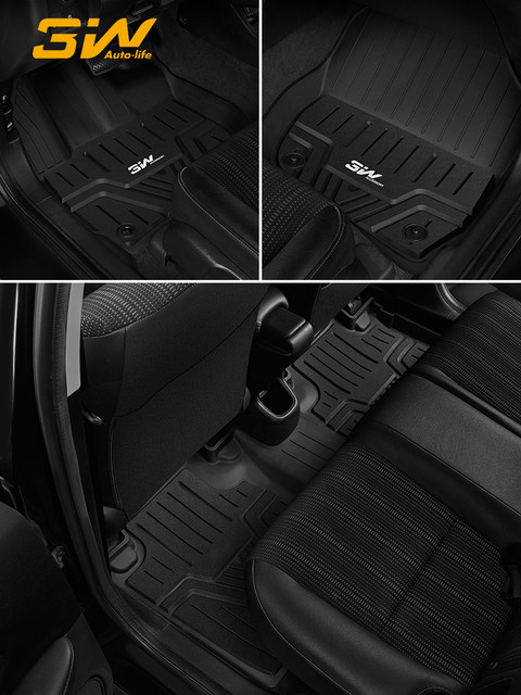 3W full TPE foot pads are suitable for Honda Civic CRV Accord British Poetry Poetry Crown URV ...