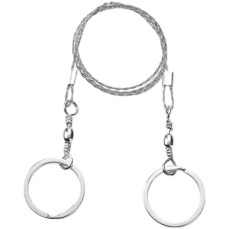 Survival Wire Saw - Stainless Steel Camping Tool