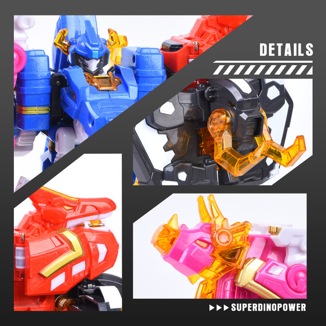 Mini Agent Team 7-fit Seven-Dazzling Battle Dragon King Toy Boy King ...