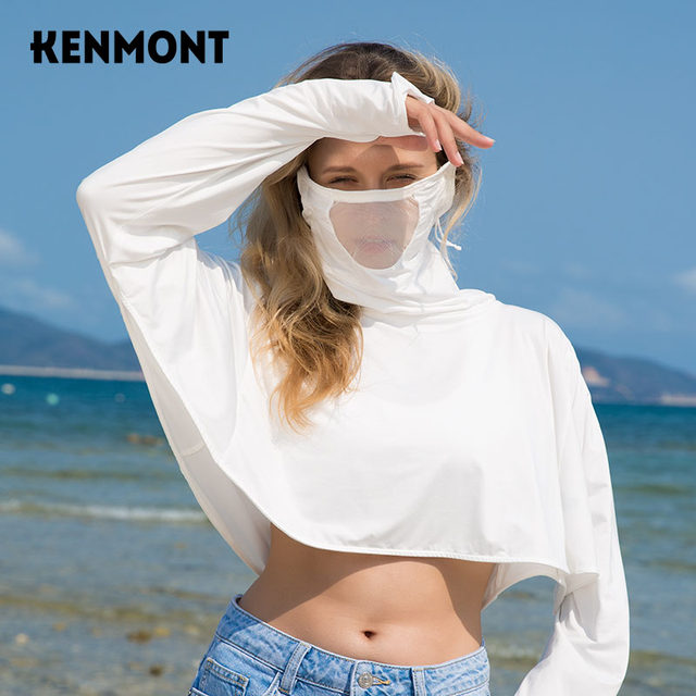 Camon Cycling Neck Guard Ice Silk Sun Protection Clothing Women's ...