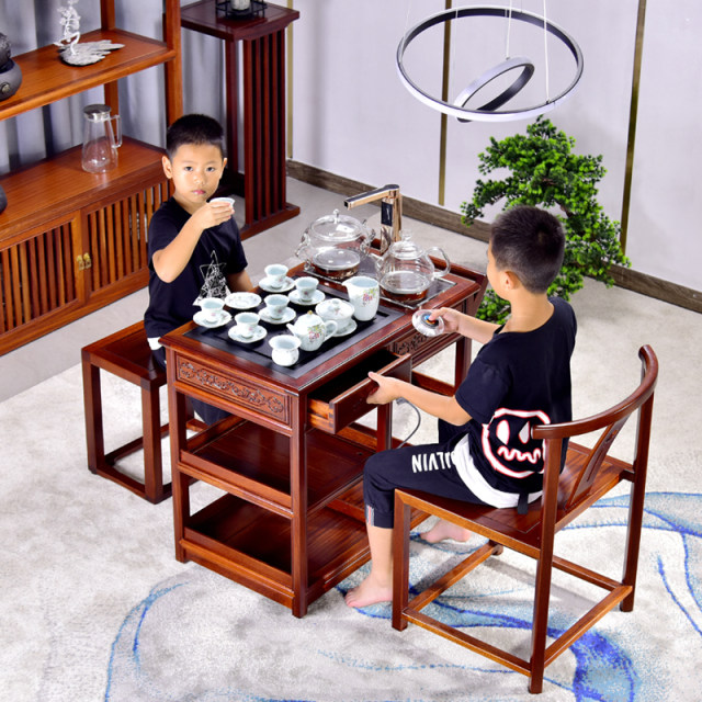 Kung Fu Tea Table Tea Terminal Tablep for Three -piece Table Chair ...