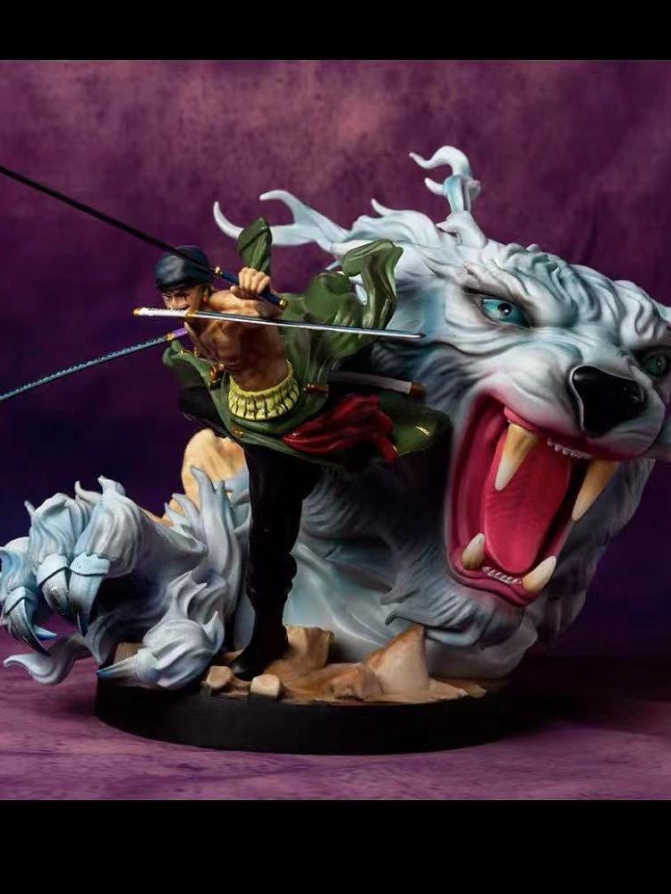 Figurine Zoro One Piece - Tiger Hunter - Statue Anime 32cm