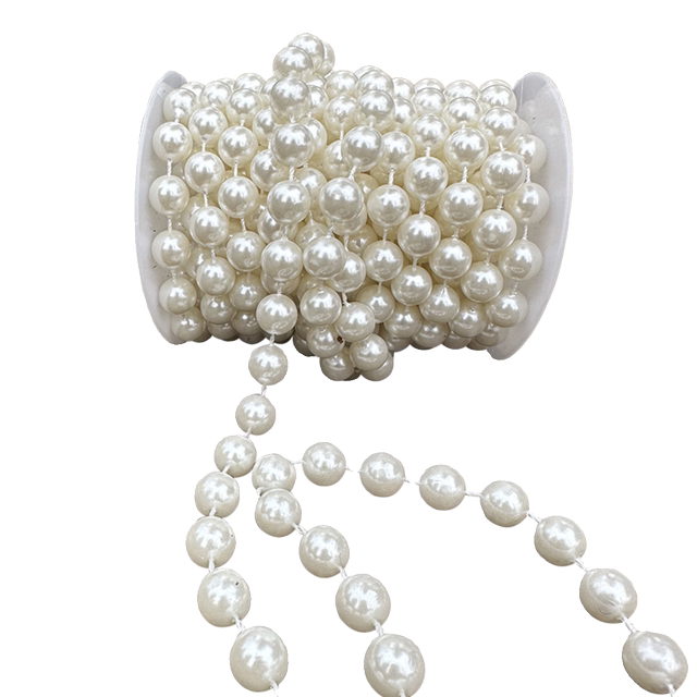 Pearl skewers rolled tube connecting beading beads, wedding ceiling ...
