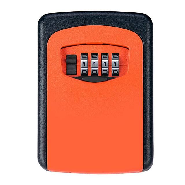 Made of metal die-casting, strong and durable home key box, anti-theft ...