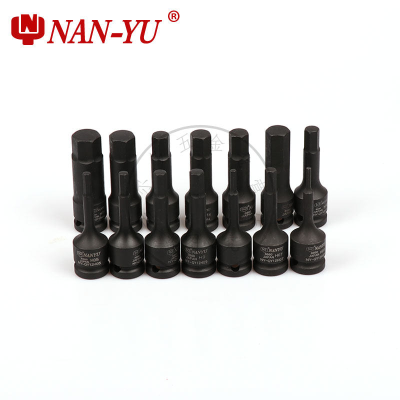 English-Made Inner Hex Socket Bit Set - Air Pneumatic Wrench Spinner ...