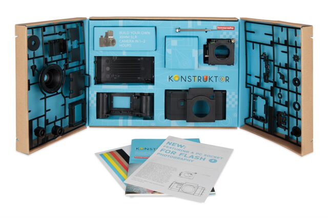 LOMO camera lomographyKonstruktorFDIY self-assembly film SLR camera builder