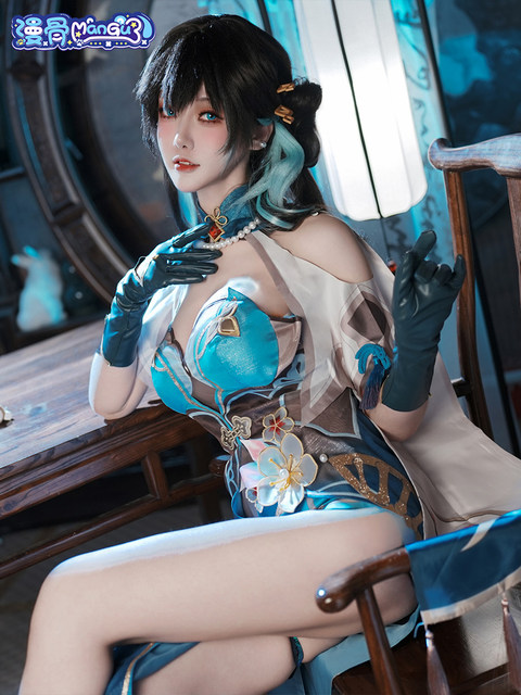 The bone collapsed Star Dome Railway Ruan Mei Cos Cos Clothing Genius Club Member Game Clothing ...