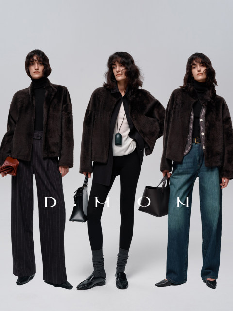 DMON | Luxury Warm and Light French Import Lagon Loose Heattech Fur One ...
