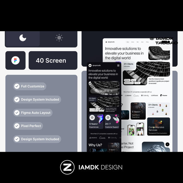 40 -screen dual color matching digital network technology information ...