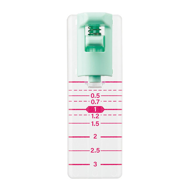Japan imported Coca-Cola Clover seam edge cutting ruler seam ratio ...