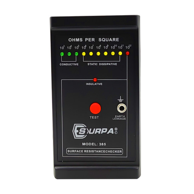 SURPA385 anti-static tester surface resistance tester static clothing ...